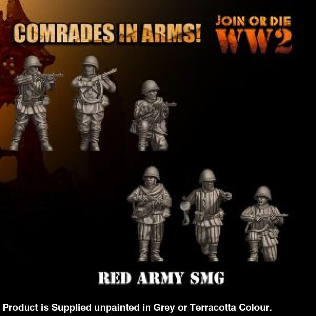 Comrades in Arms Red Army SMG| Scale 3D