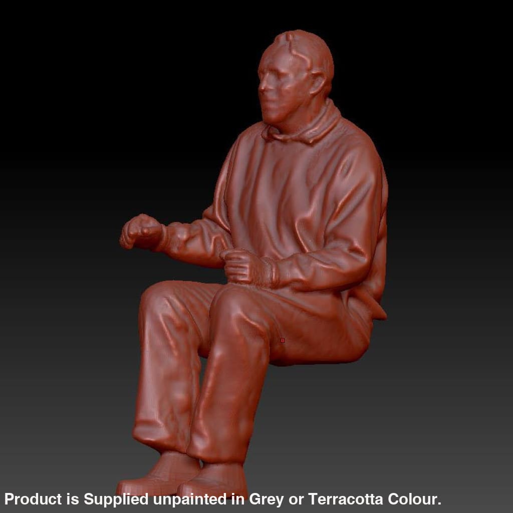 DSP077 Sitting loco Driver| Scale 3D