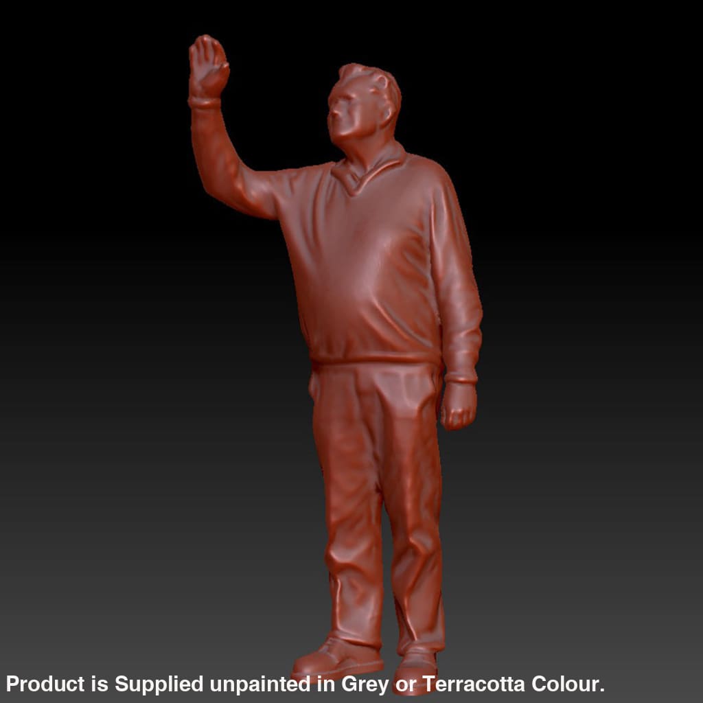 DSP281 Male Arm up waving| Scale 3D