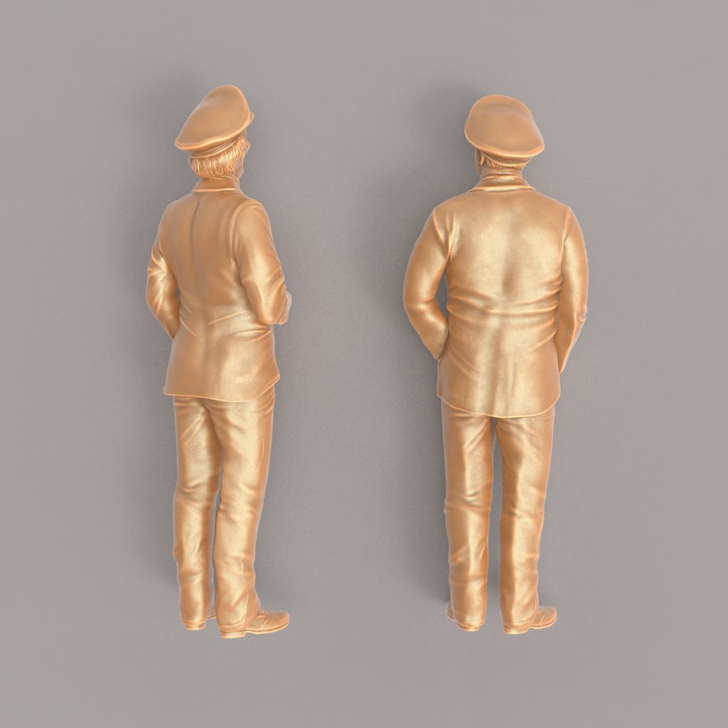 MM1015 Stan and Jack from On The Buses| Scale 3D