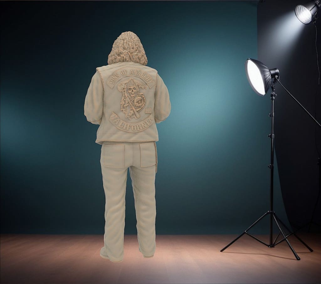 MM1157 Sons of Anarchy Bobby| Scale 3D