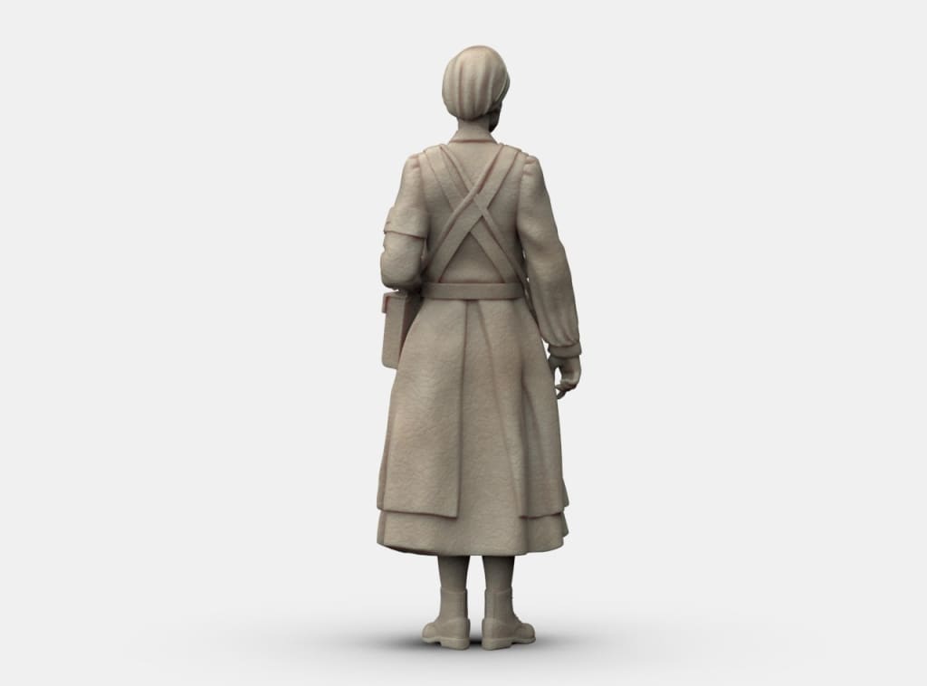 MM1188 German WW2 Nurse| Scale 3D