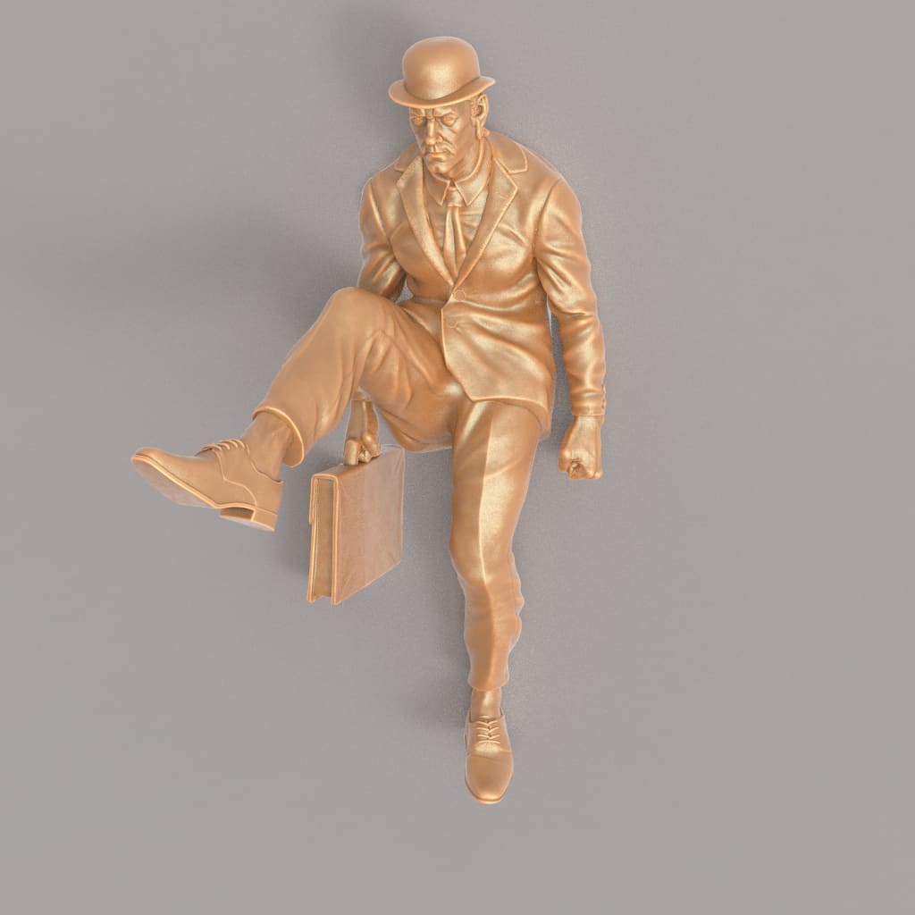 MM2098 Ministry of Silly Walks| Scale 3D