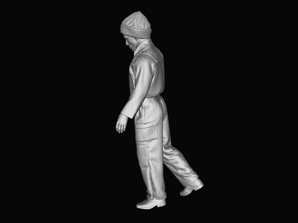 MM949 Fisherman/Sailor Walking| Scale 3D