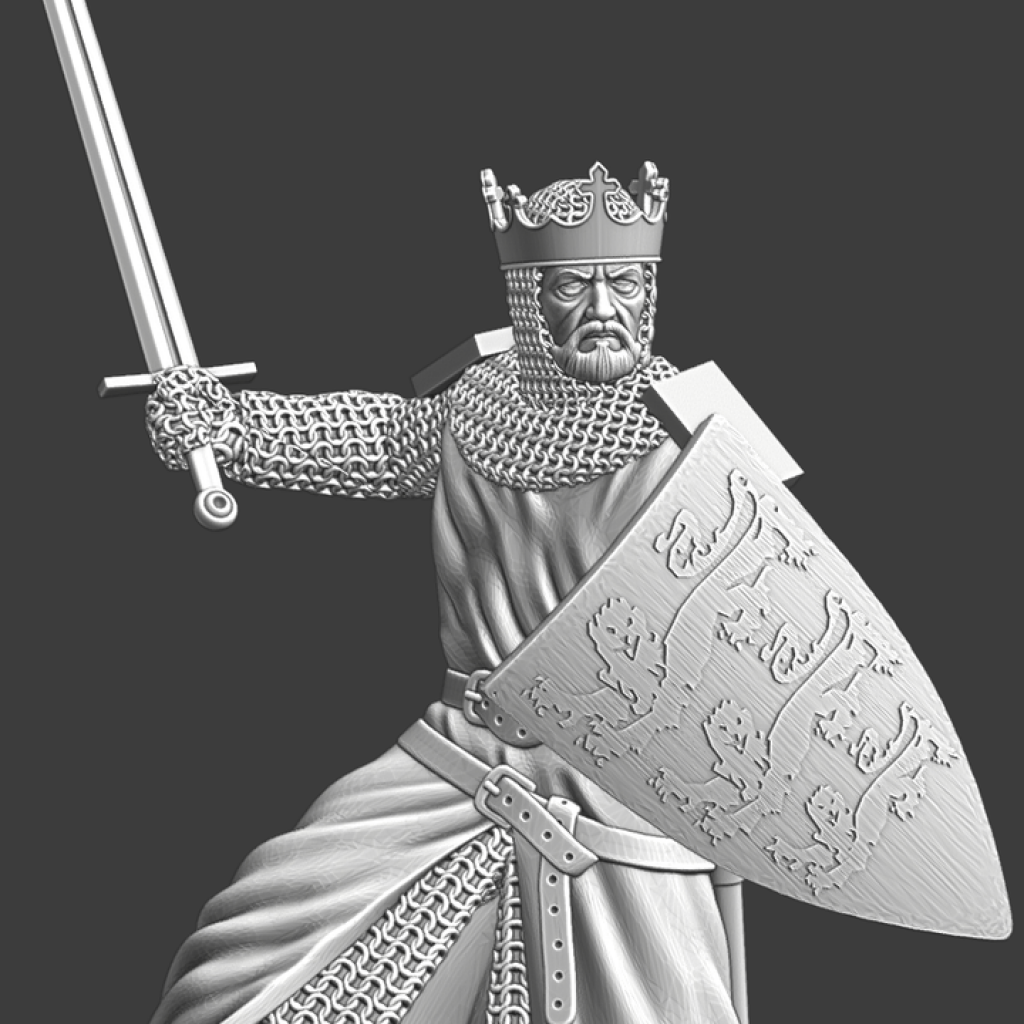 NCM119 Edward I of England - Edward Longshanks| Scale 3D